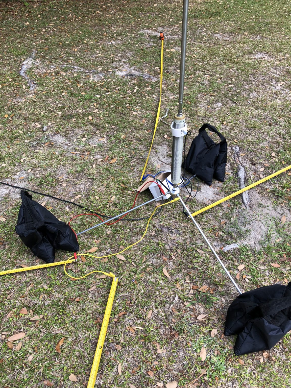 Givhans POTA - Antenna Build 4-23 - Trident Amateur Radio Club